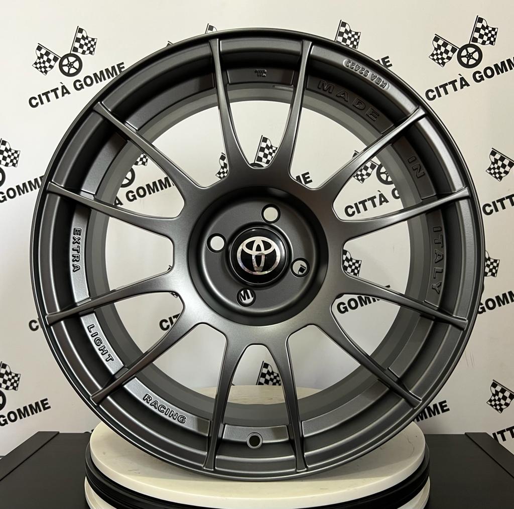 Set da 4 Cerchi in lega Scorpion per Toyota Yaris Aygo Corolla IQ ...